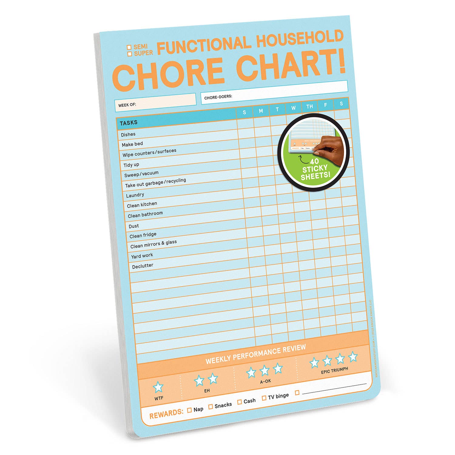 Chore Chart Big & Sticky Notepads – Madi & Co.